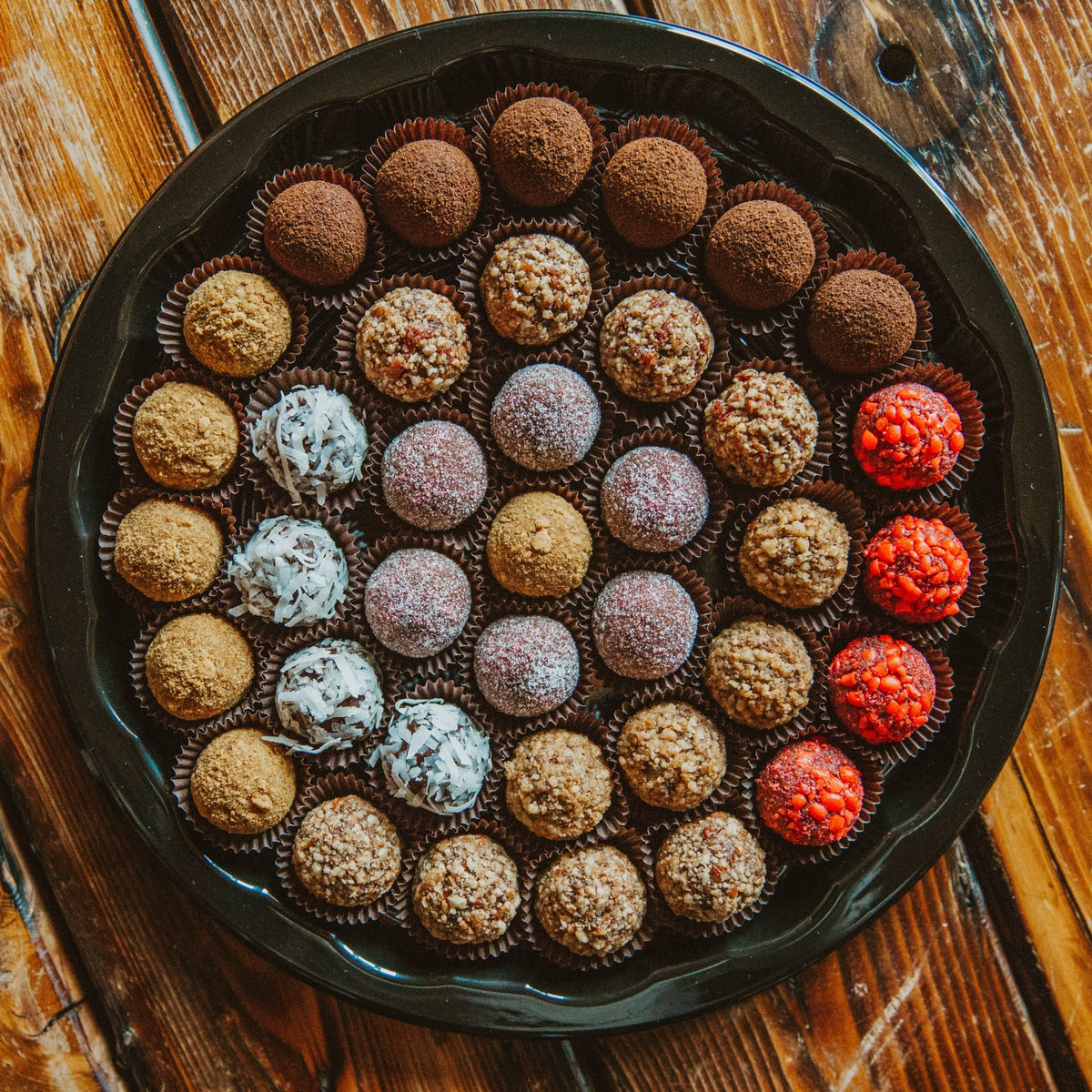 Bourbon Ball Party Trays – Bootleg Bourbon Balls